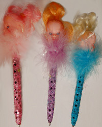 Doll Face Ink Pens, doll face ink pen pens write - My Girlfriend's House